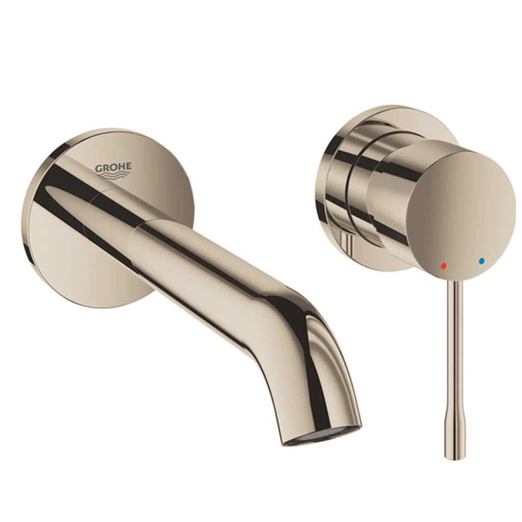 GROHE ברז קיר לאמבטיה מסדרת ESSENCE בגוון שמפניה מבריק | Negev